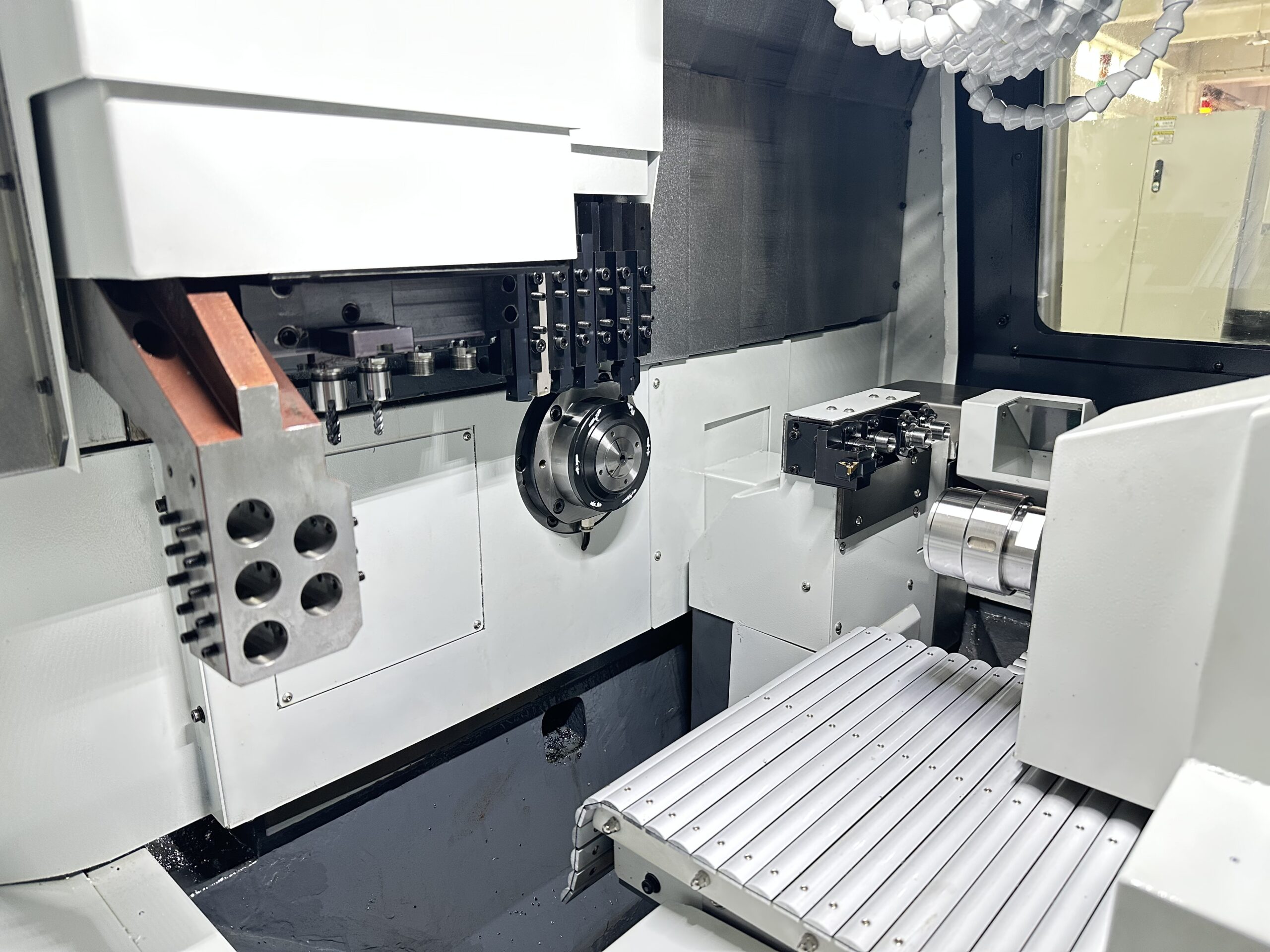 SA-125 Horizontal CNC Swiss-Type Lathe for Longitudinal Turning - Taike ...